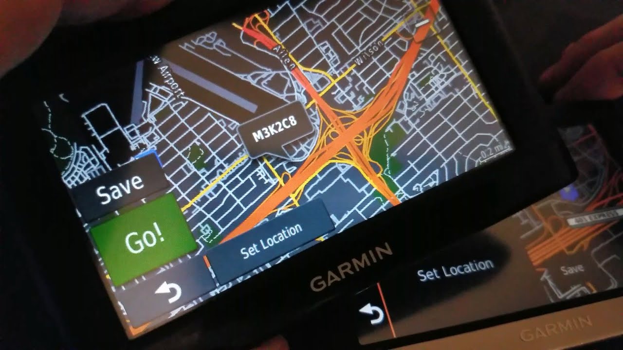 Navigating to Canada locations by post code on a Garmin GPS - YouTube