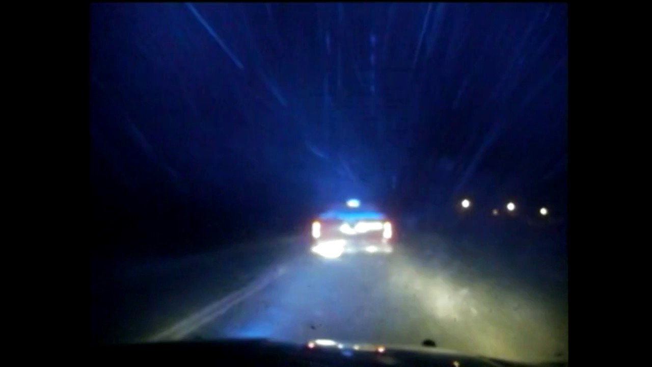Dash Cam video of highway patrol chase - YouTube