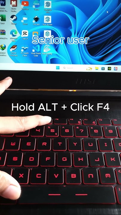 How to Shutdown PC or Laptop Using Keyboard | Shortcut Keys for ...
