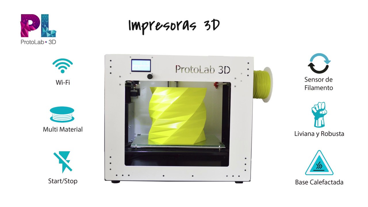 Impresoras 3D ProtoLab 3D - YouTube