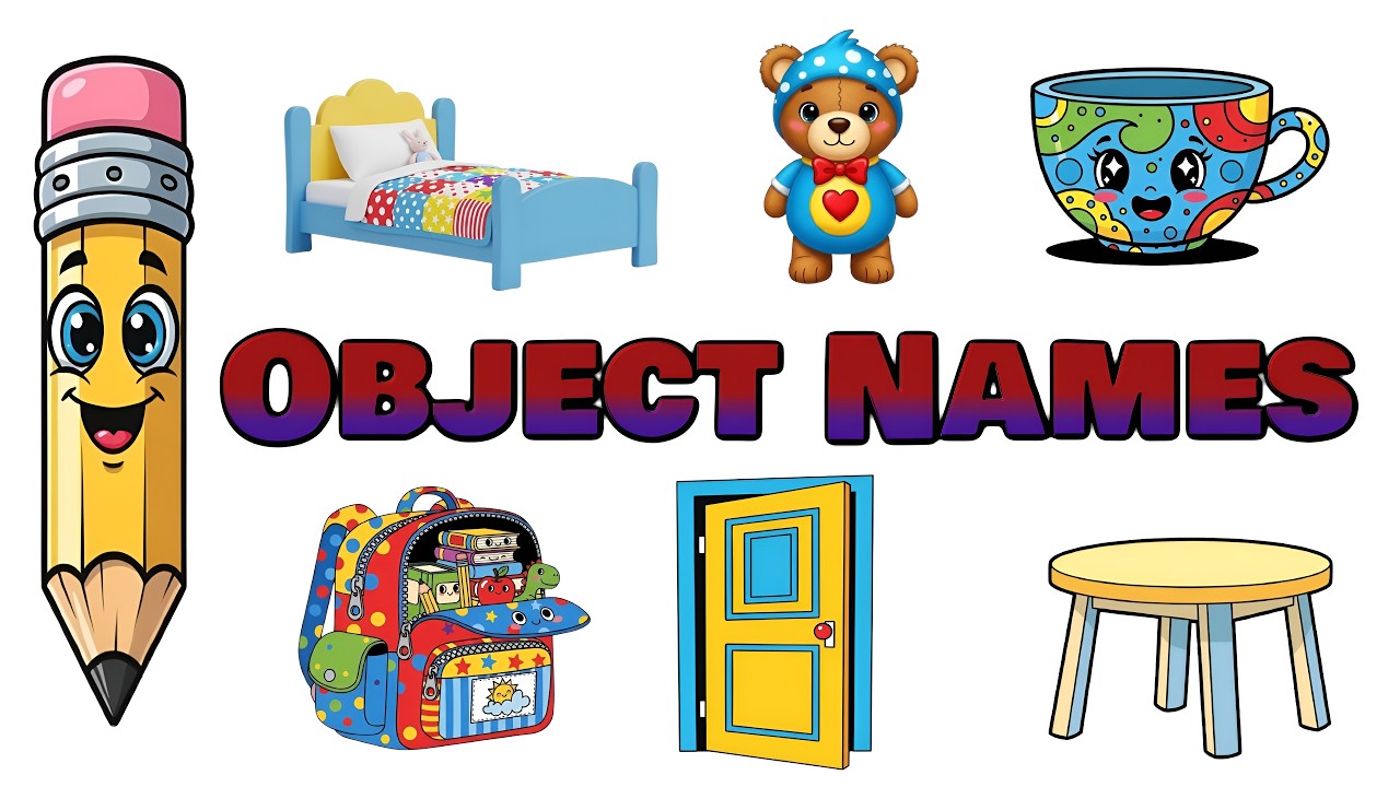 Learn Objects for Kids | Daily use object ep 10 - YouTube