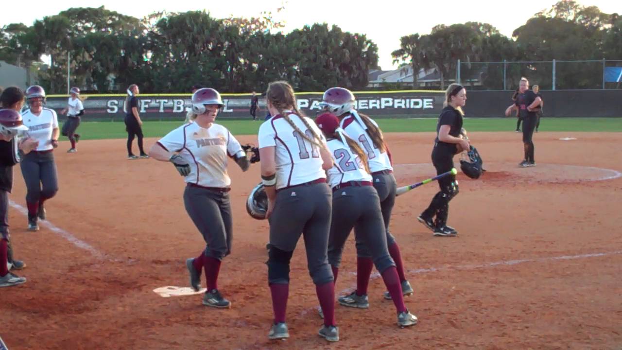 Hailey Leonard FIT - 3 RBI HR vs tampa - YouTube