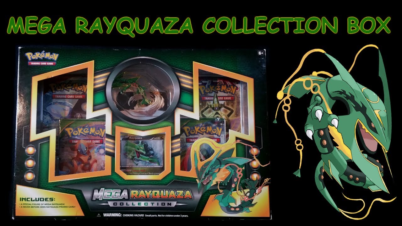 At Least We Got A Cool Figure! Mega Rayquaza Collection Box - YouTube