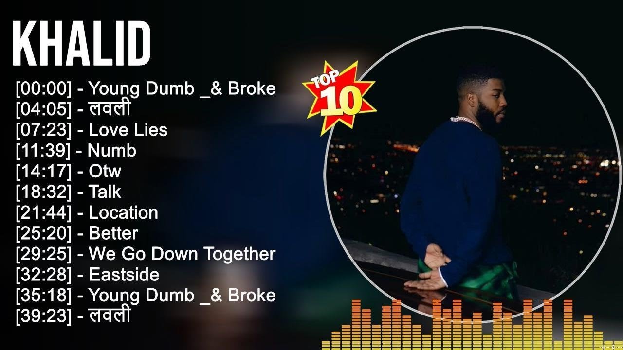 Khalid Greatest Hits Full Album ️ Full Album ️ Top 10 Hits of All Time ...