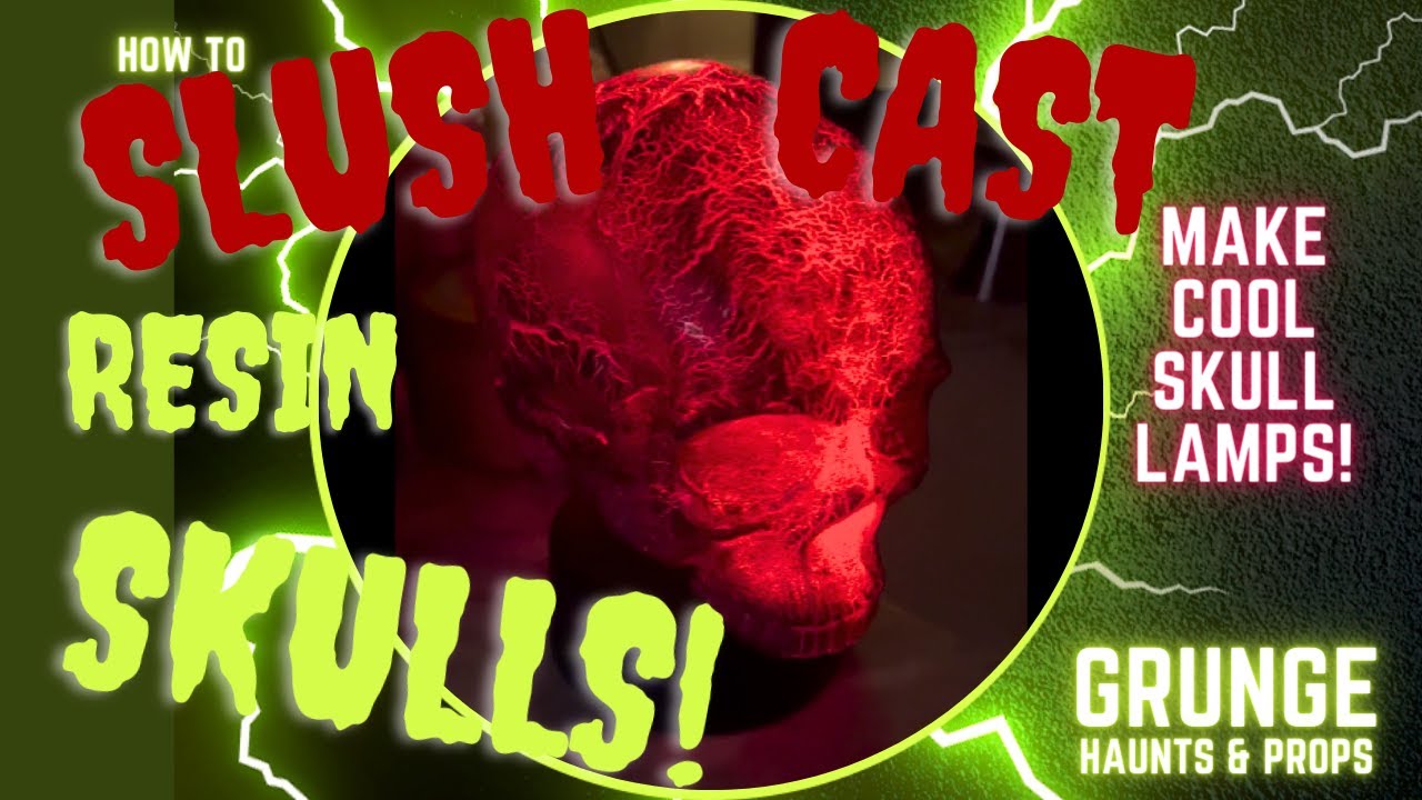 How to Slush Cast Resin Skulls! - YouTube