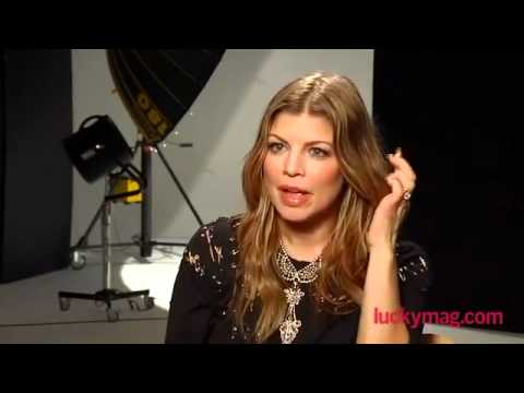 Backstage of Fergie's photoshoot for Lucky Magazine June 2011.mp4
