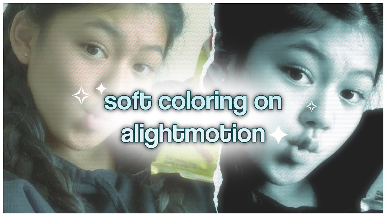 soft coloring tutorial + code ♡ alightmotion ˳ ༚ - YouTube