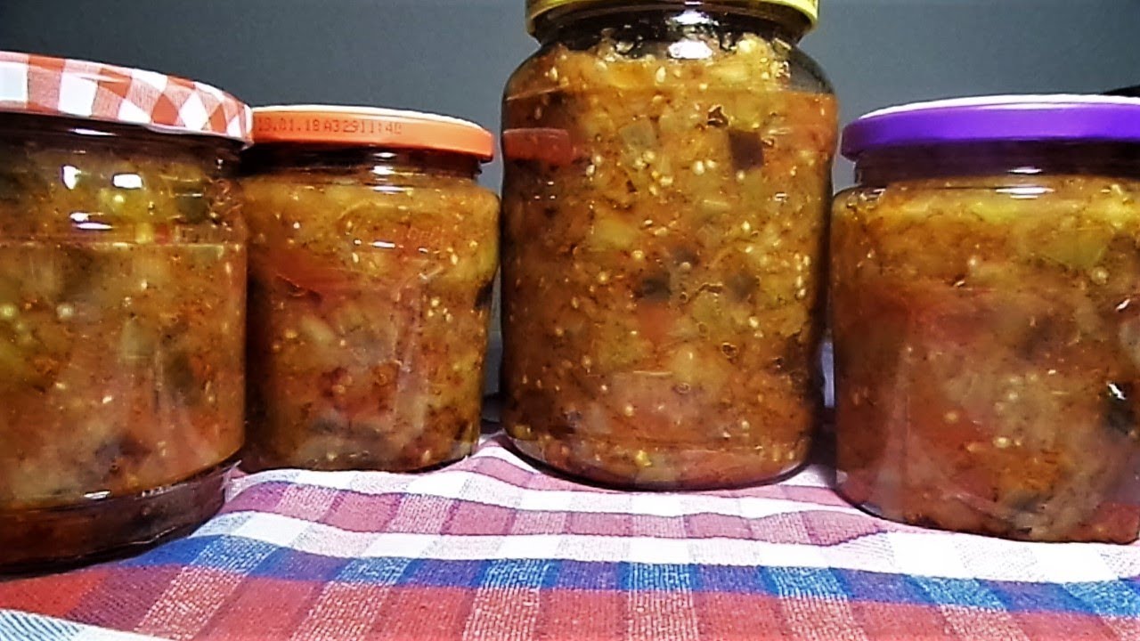 QIŞ ÜÇÜN ASAND BADIMCAN+BiBƏR+POMIDOR iKRASI,YEMEYİ DOGRANILMIŞ ŞƏKiLDƏ ...