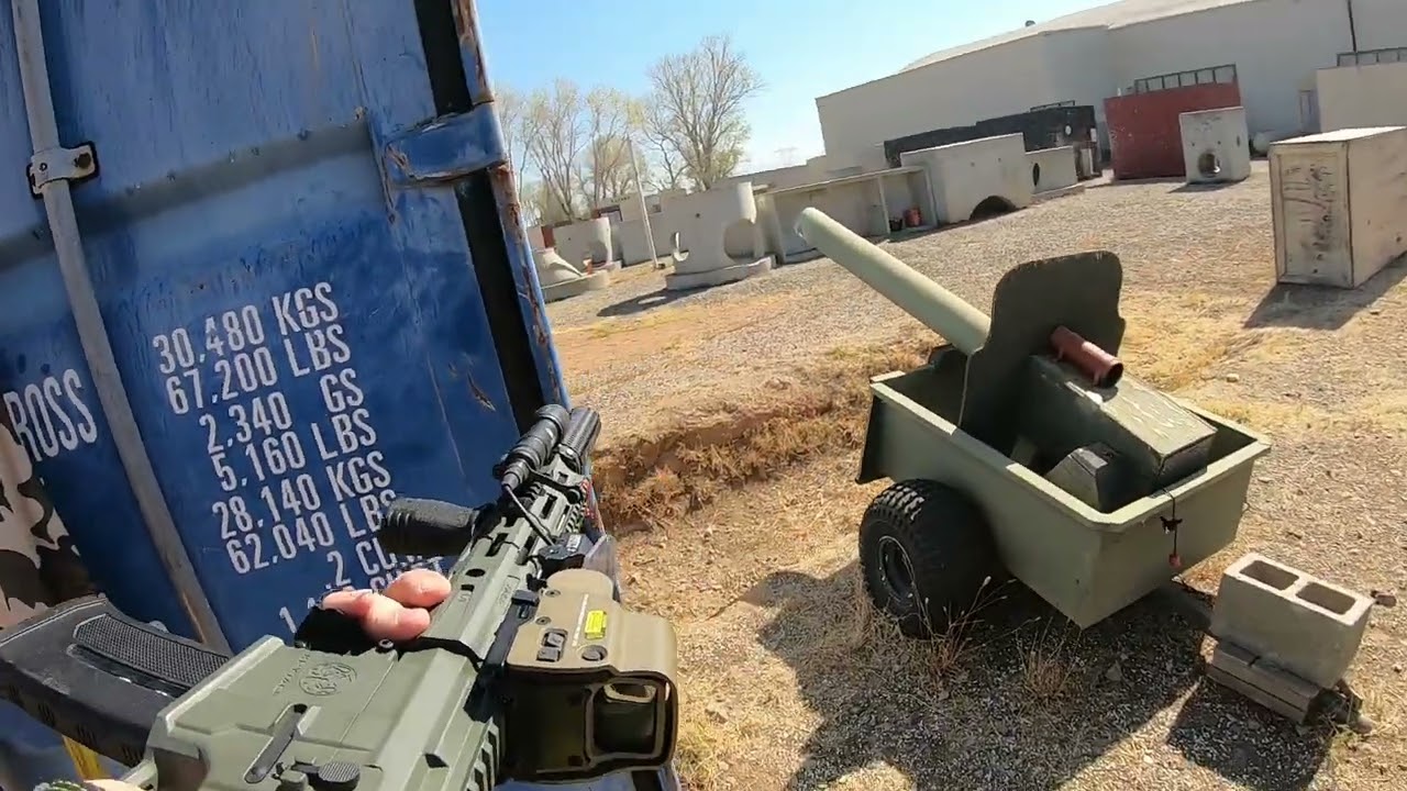 Capture the flag *Airsoft* gameplay! - YouTube