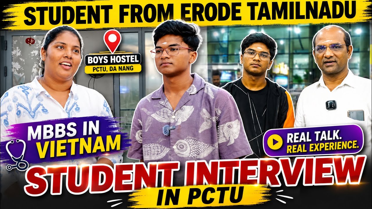 🎓Student from Erode Studying MBBS in PCTU University Vietnam 🇻🇳# ...