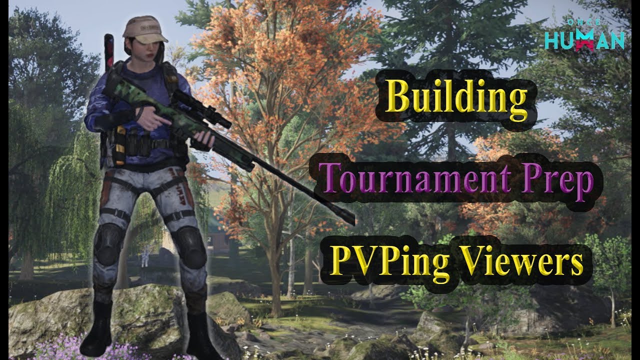 Once Human gameplay: Building on the PVP island waiting for some ...