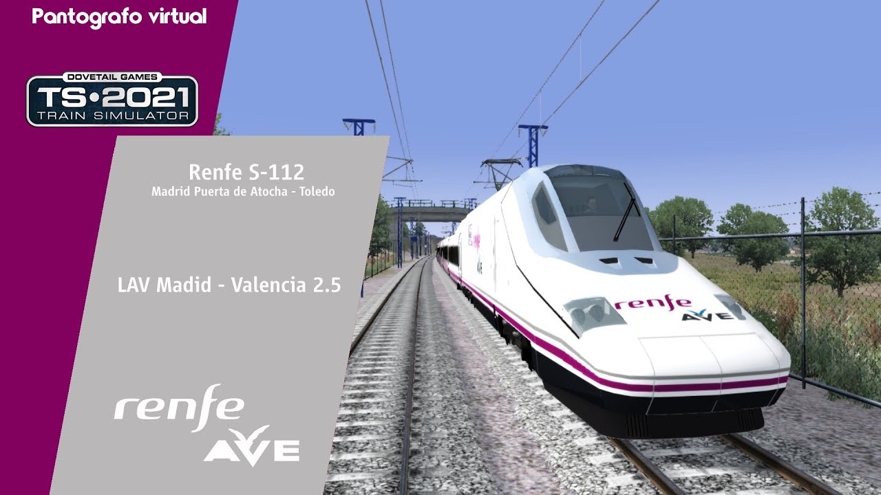 TS2021 | Renfe S-112 Madrid Puerta de atocha - Toledo LAV Madrid ...