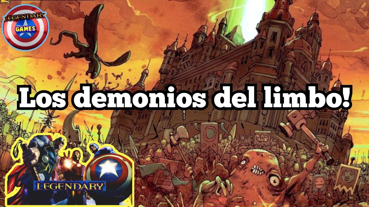 Partida LEGENDARY MARVEL (true SOLO) Belasco y los demonios del limbo ...