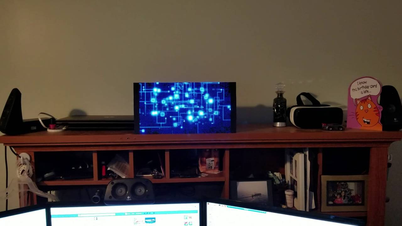 Led display test - YouTube
