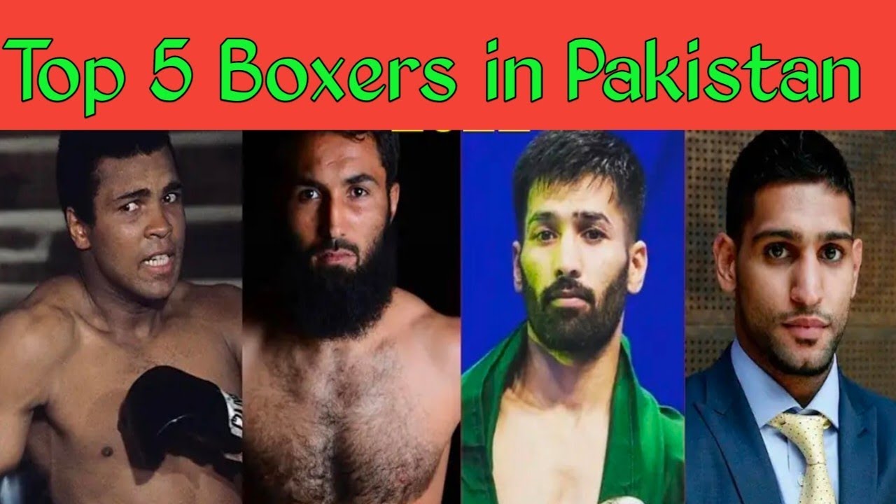 Top 5 boxer in pakistan || boxing career in pakistan || top 3 boxer ...