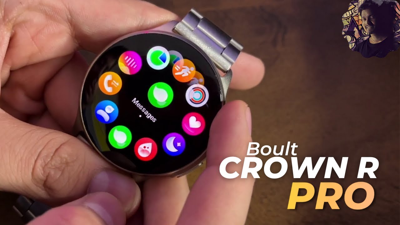 Boult CrownR Pro Smartwatch 🔥| 1.43 " Amoled ⚡| Single Chip BT Calling ...