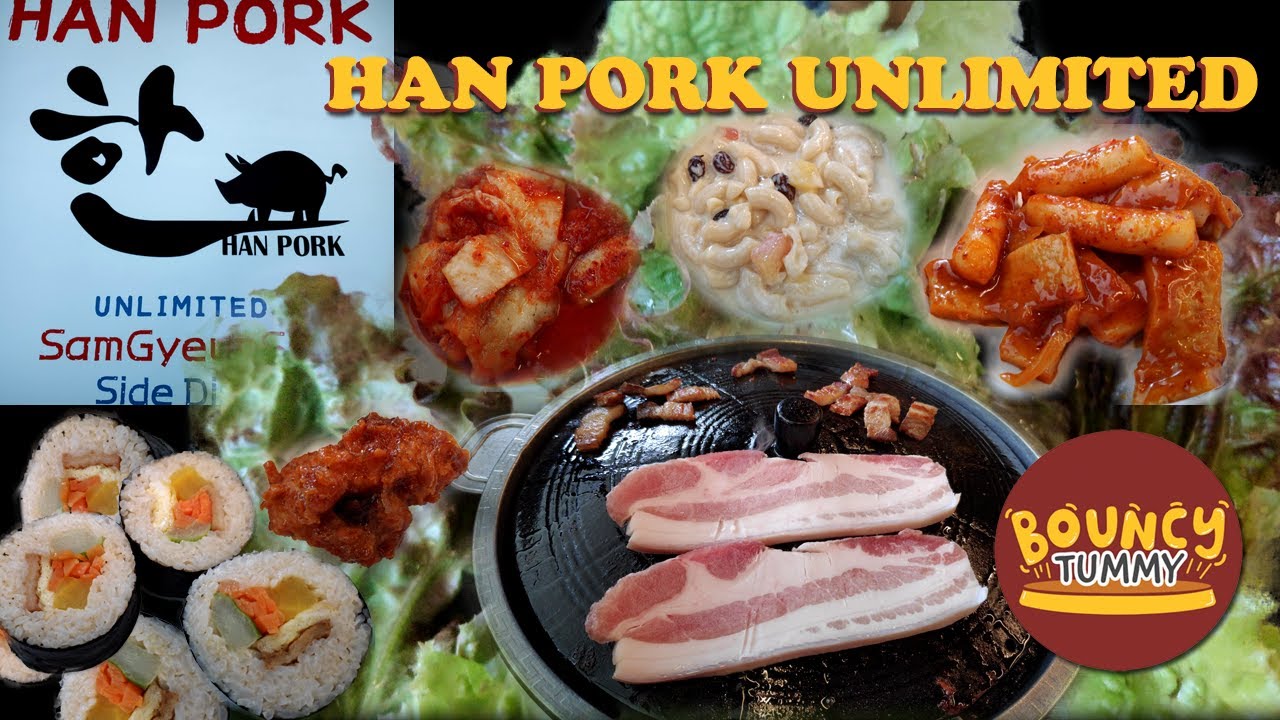 Han Pork Korean Restaurant - Unlimited Samgyeupsal | Bouncy Tummy - YouTube
