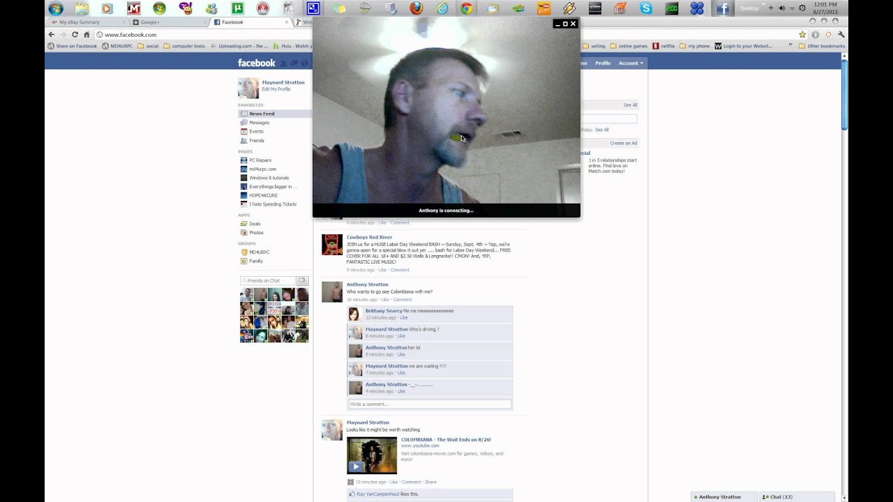 FaceBook cam. - YouTube