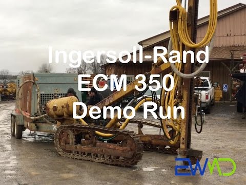 Ingersoll-Rand ECM 350 Demo Run with a Gardner Denver Air Compressor ...