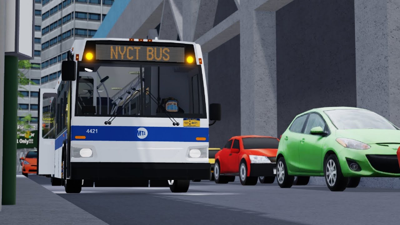MTA Roblox: 2009 Orion VII Next Generation Hybrid 4421 on the Bx13 to ...
