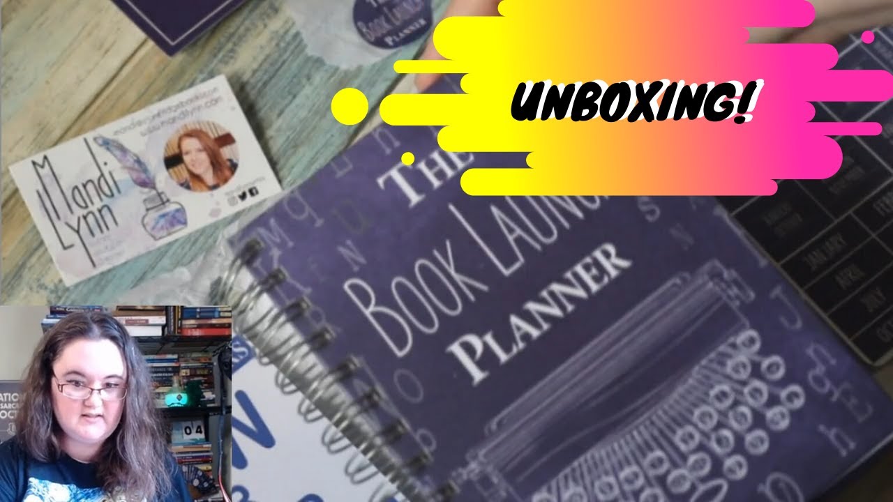 Unboxing The Book Launch Planner - YouTube