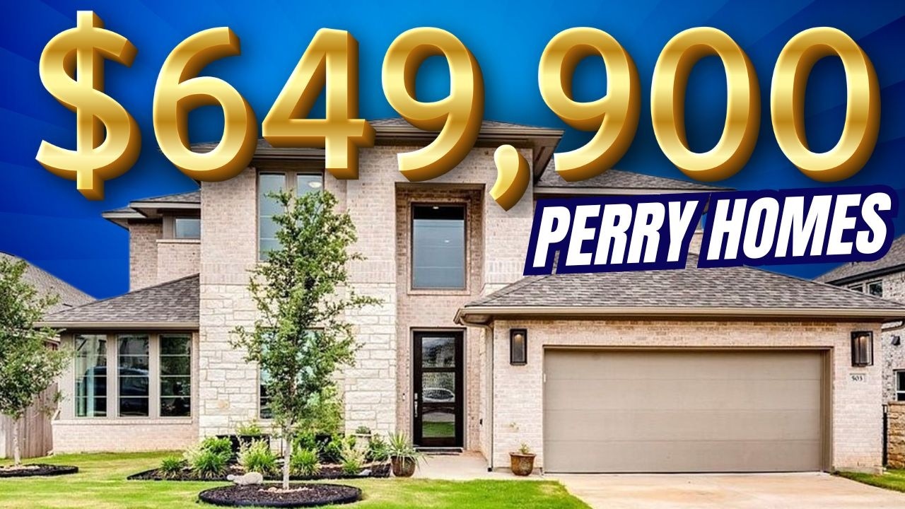 PERRY MODEL HOME TOUR: STUNNING NEW CONSTRUCTION HOME NEAR SAN MARCOS ...