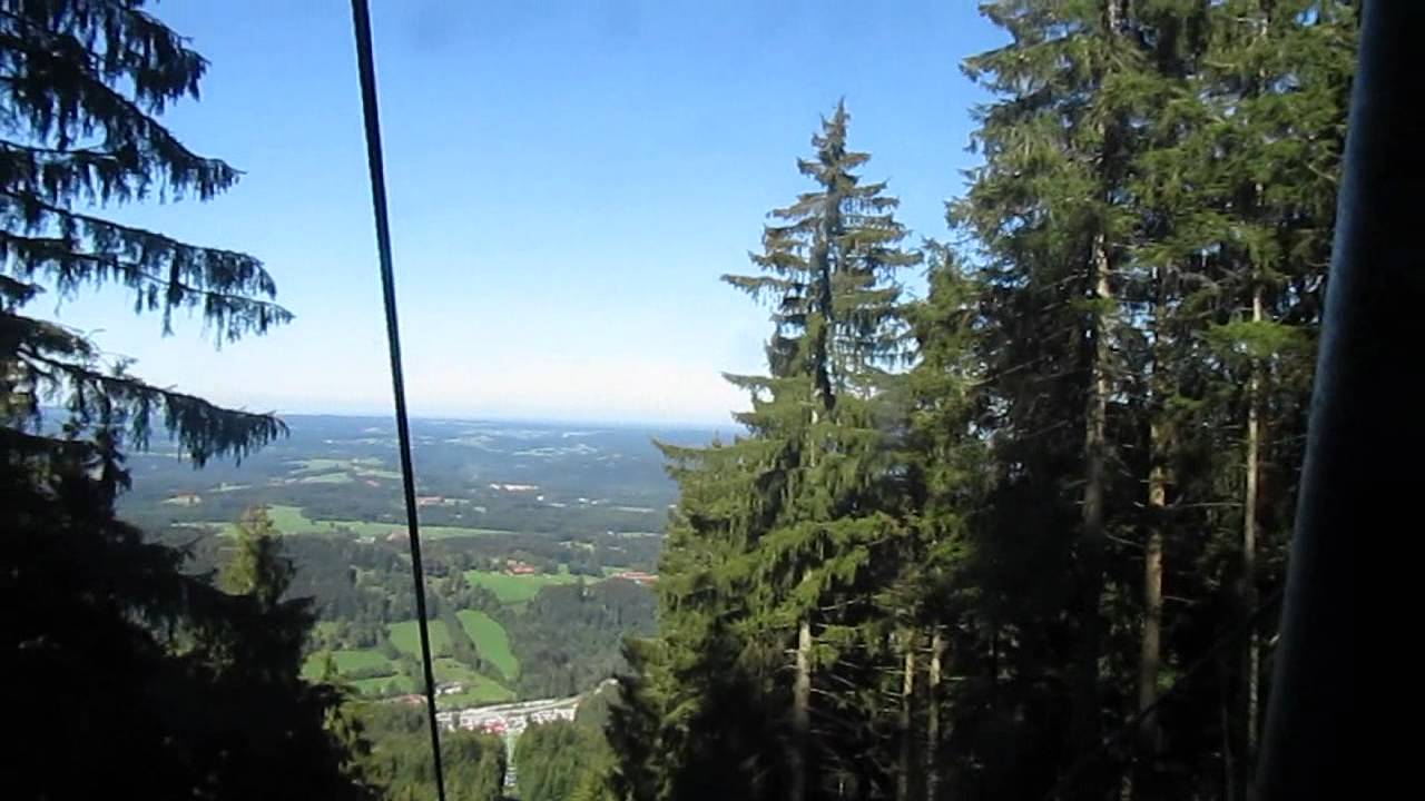 Blombergbahn - Fahrt Mittelstation-Bergstation - YouTube