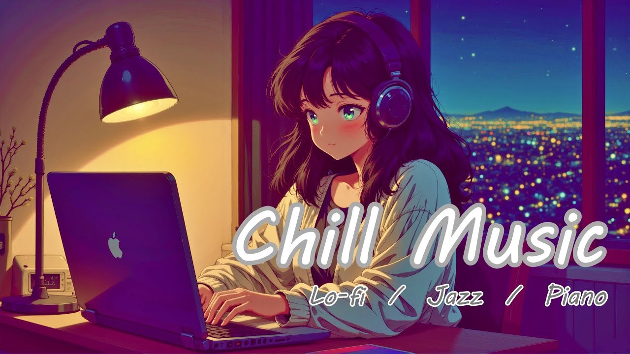 Chill Music for Night Work & Study – Lo-fi Jazz Piano | Tokyo City ...