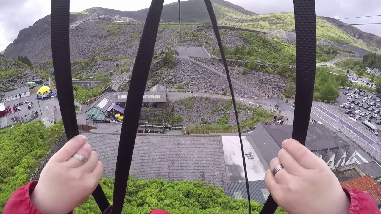 Zip World - Titan 3rd Zip Wire - YouTube