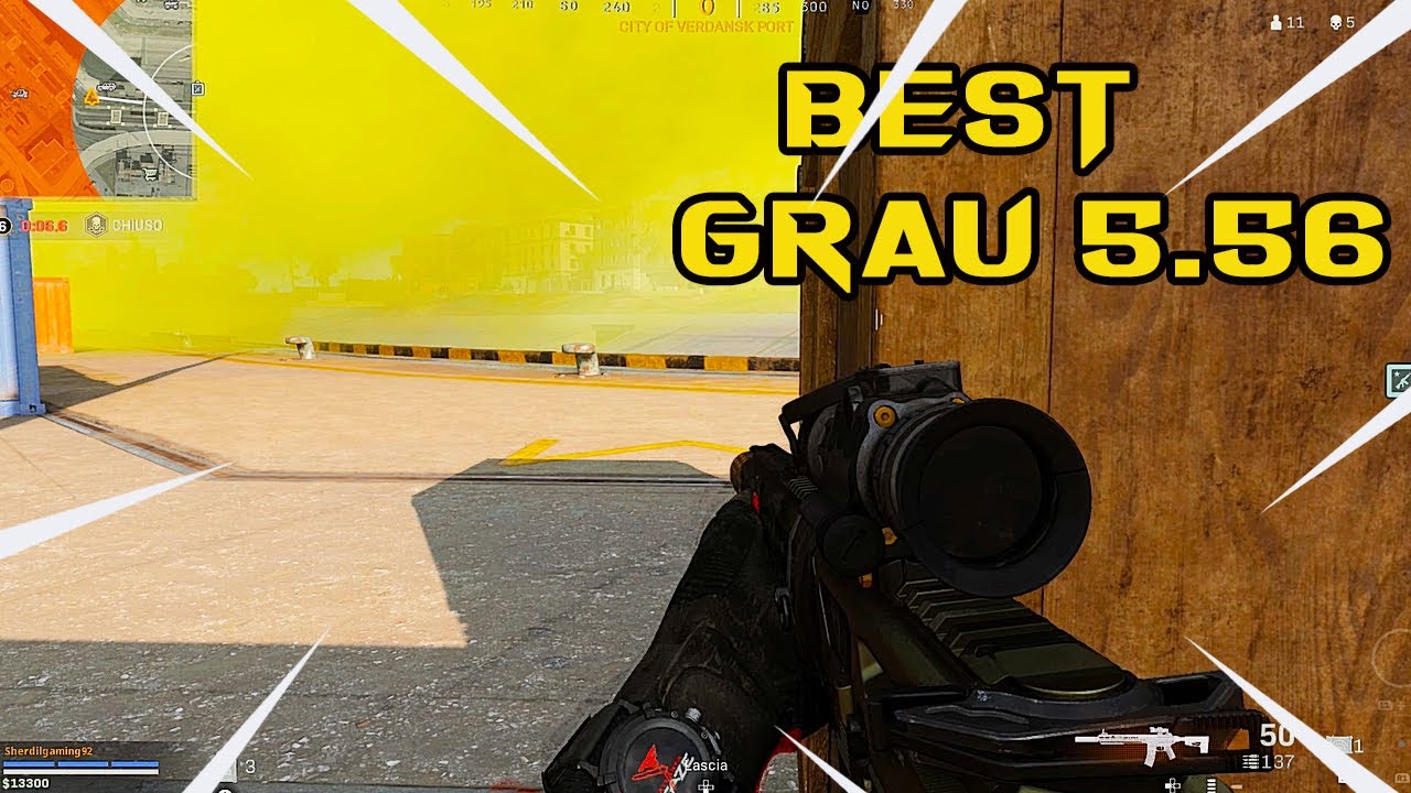 THE BEST GRAU 5.56 Class Setup in WARZONE! (Modern Warfare Warzone ...