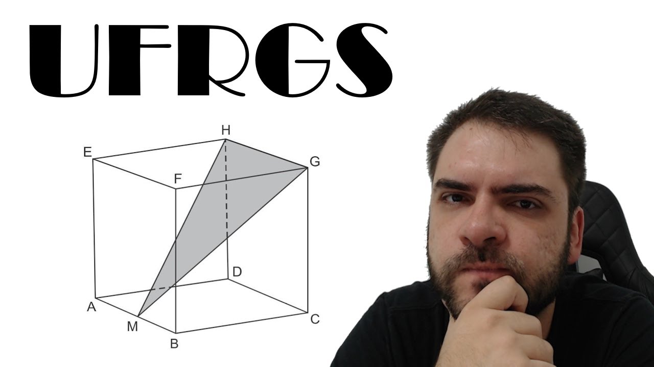 UFRGS/2020 Considere o cubo ABCDEFGH, representado na figura abaixo ...