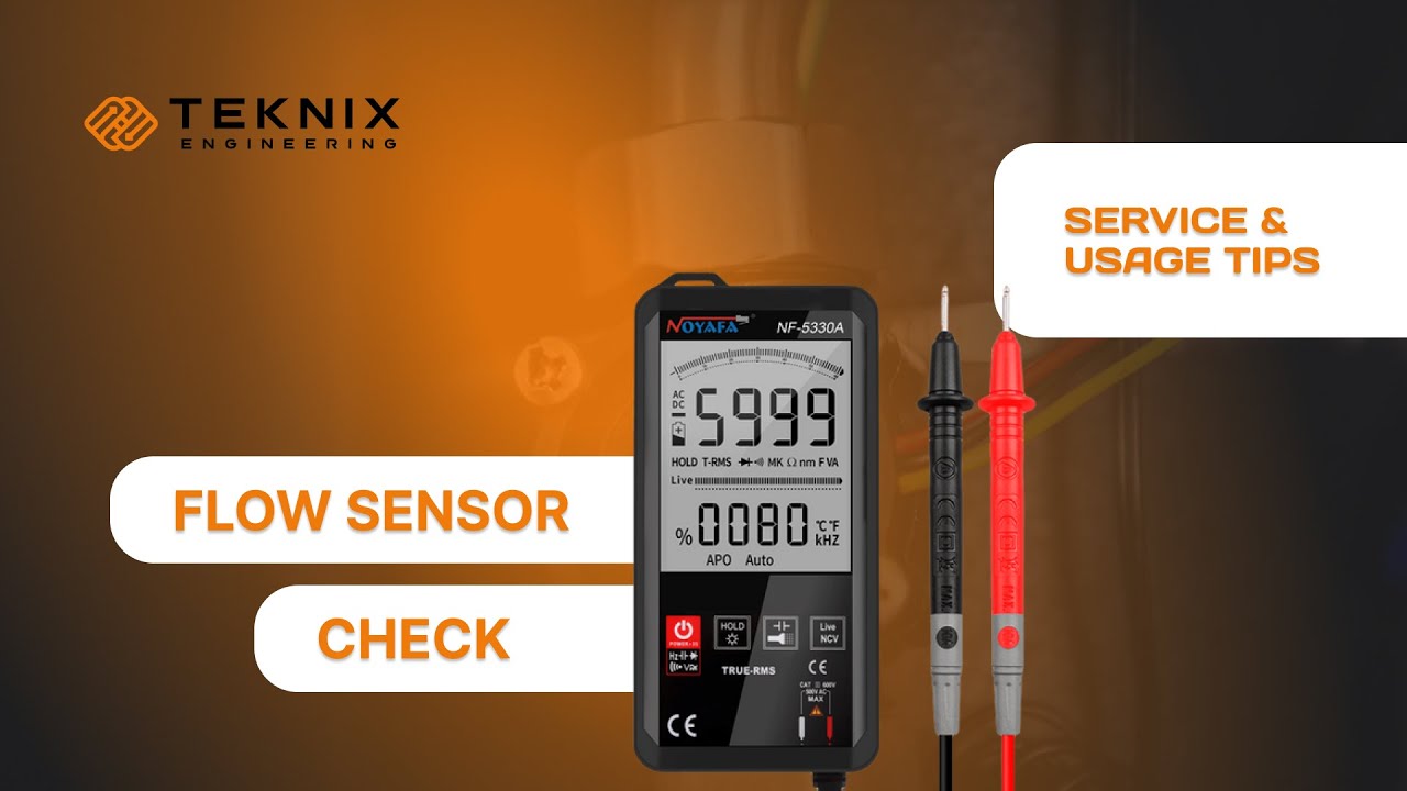 Checking the Flow Sensor of the TEKNIX ESPRO - YouTube