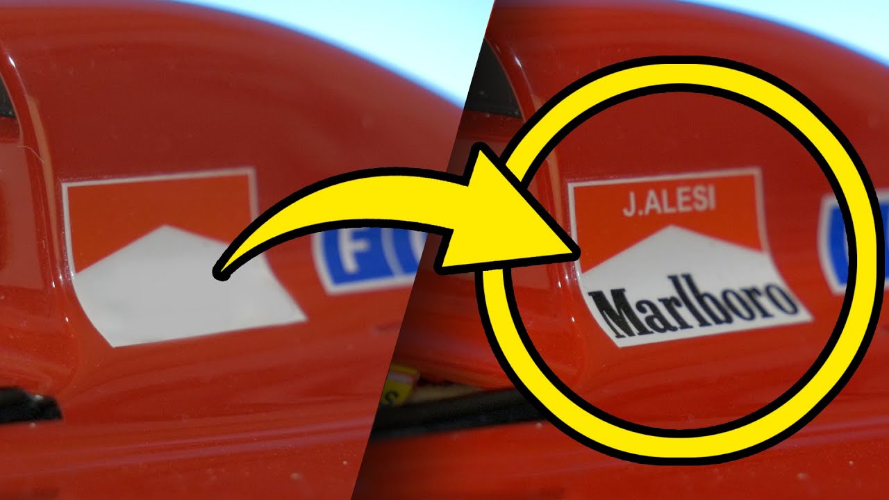 How To Apply Waterslide Decals To A Model Car - YouTube