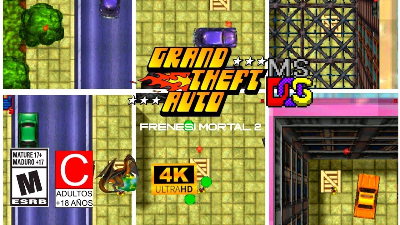 Grand Theft Auto MS DOS Frenesi Mortal 2 (Magic Dosbox) (4K,60 FPS ...