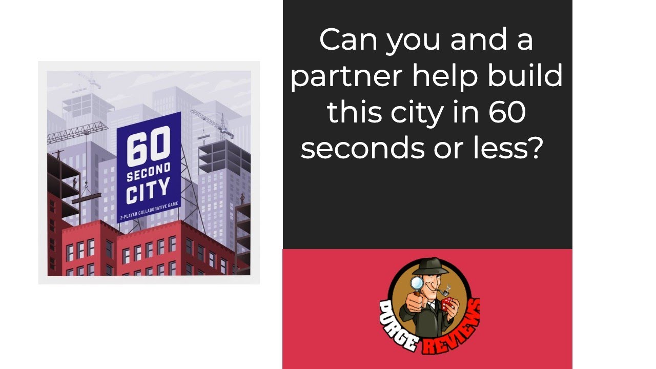 60 Second City by Purge Reviews - YouTube