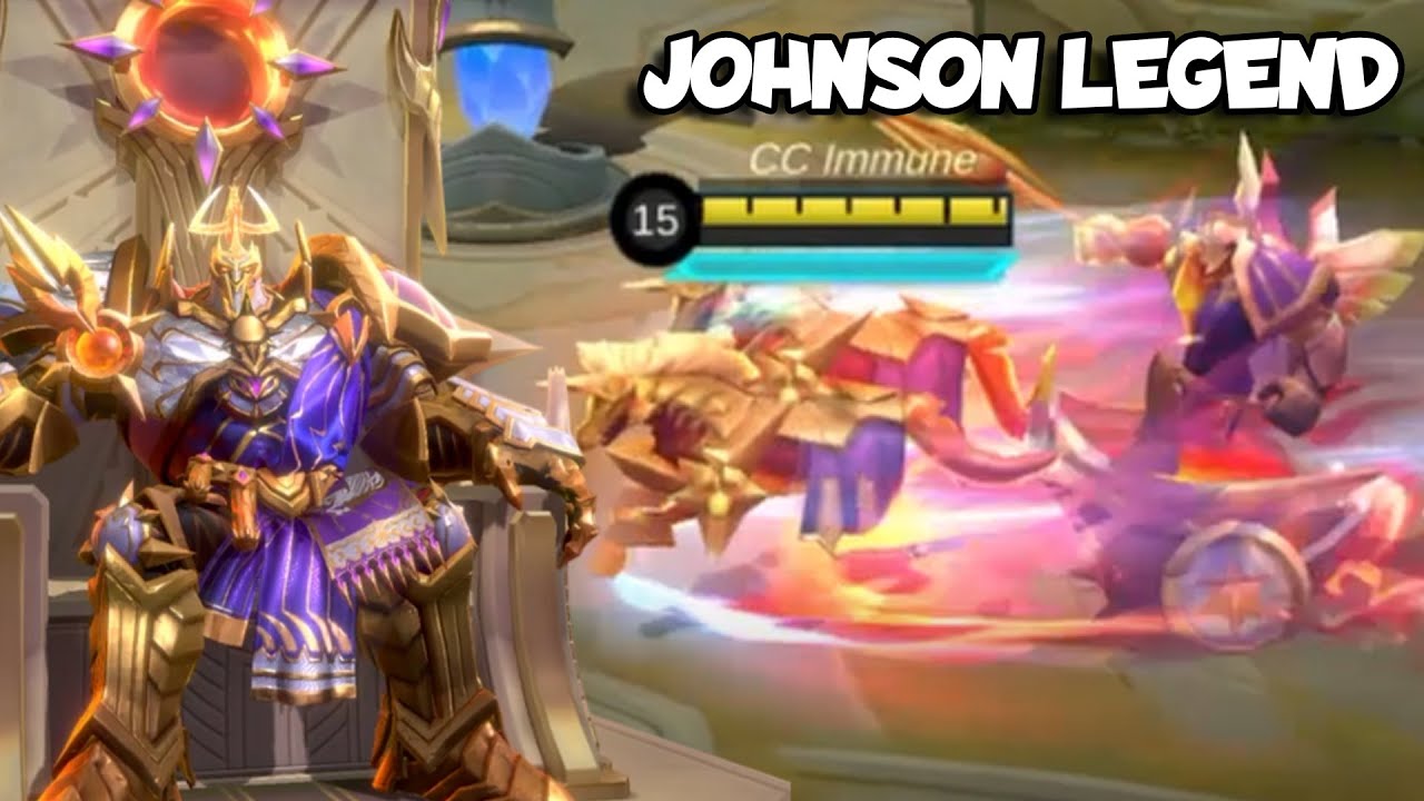 MLBB JOHNSON LEGEND SKIN || JOHNSON LEGEND SKIN | MOBILE LEGENDS ...