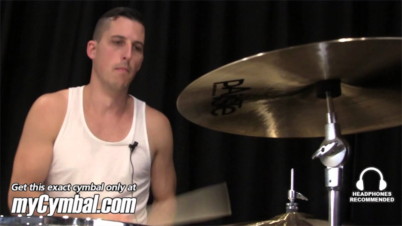 Paiste 19" T20 (Top Twenty) Prototype Crash Cymbal - Played by Steve ...
