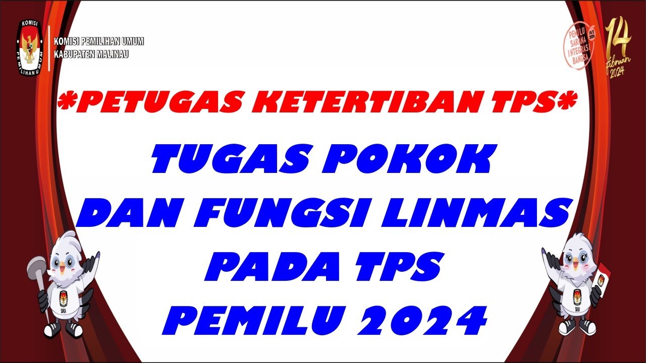 TUGAS LINMAS DI TPS PEMILU 2024 || PETUGAS KETERTIBAN TPS ( part IV ...