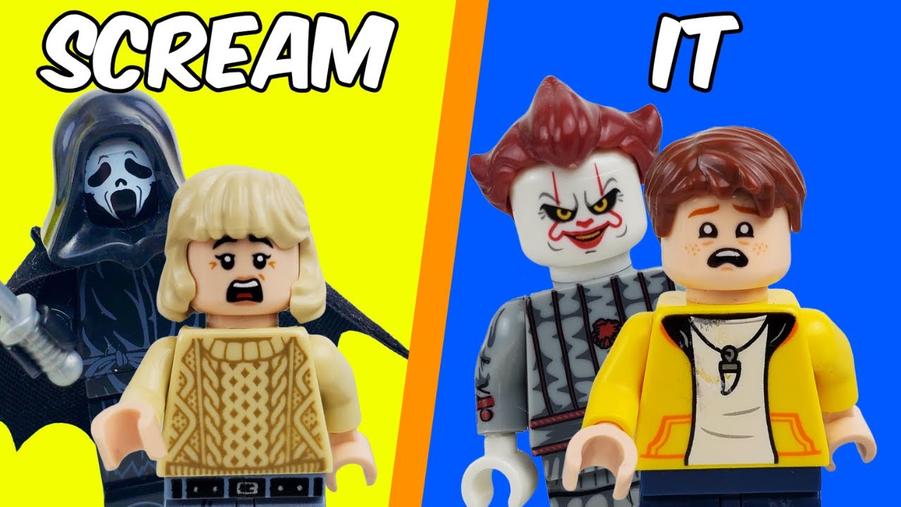 I Built Scary Movies In LEGO! - YouTube