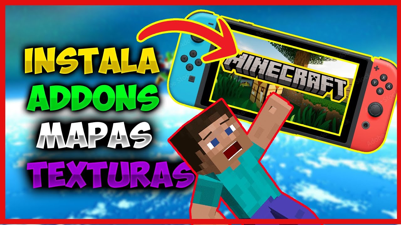 Como INSTALAR MODS en MINECRAFT para NINTENDO SWITCH | Tutorial Paso a Paso - YouTube