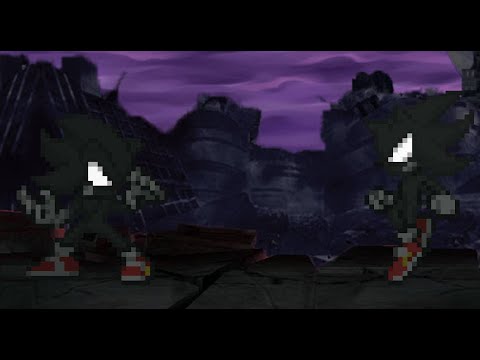SSF2 Mod Battle: Dark Super Sonic V3 Vs Dark Super Sonic V2 - YouTube