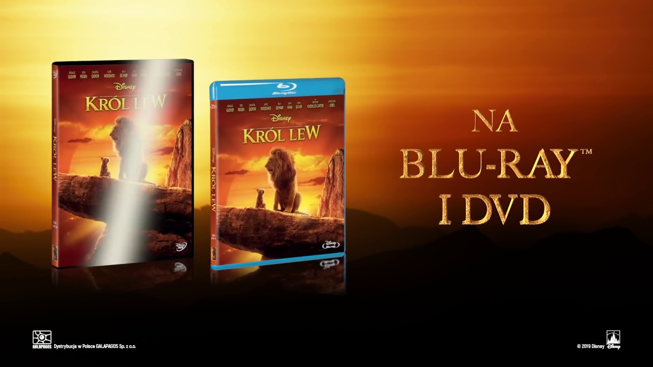 Król Lew - oficjalny spot Blu-ray i DVD - YouTube