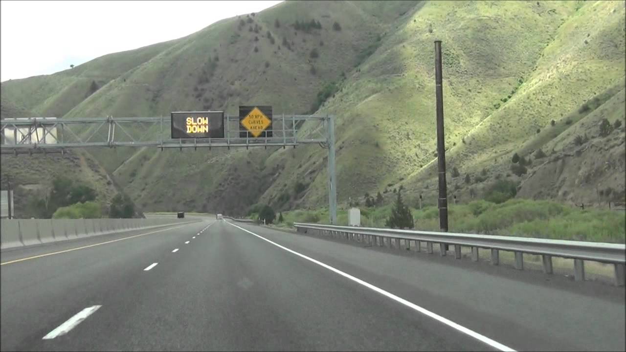 Oregon - Interstate 84 East - Mile Marker 330-340 (5/22/13) - YouTube