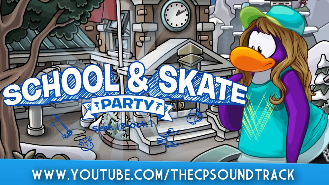 Club Penguin Music OST: School & Skate Party - Starting Fresh 8-Bit ...