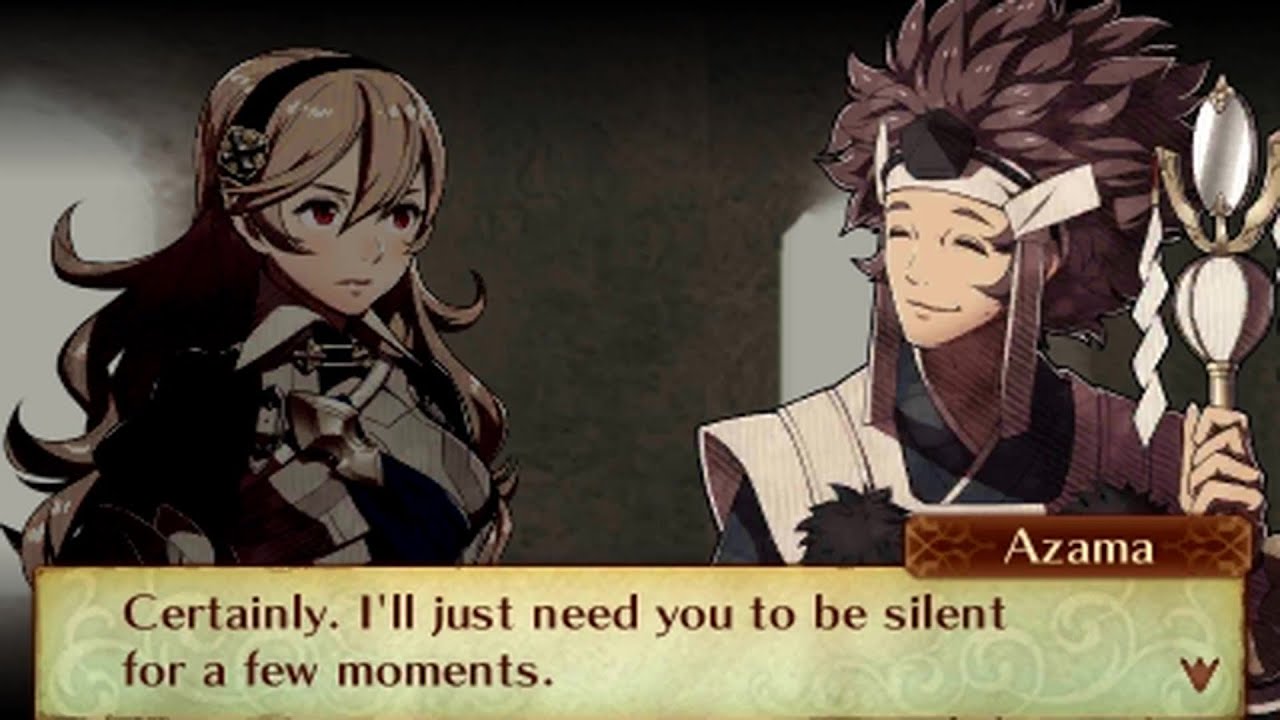 Fire Emblem Fates: Birthright - Female Avatar (My Unit) & Azama Support ...