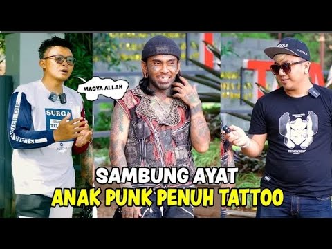 Sangat Merdu! Anak Punk Penuh Tatto Sambung Ayat | Aya Ibrahim
