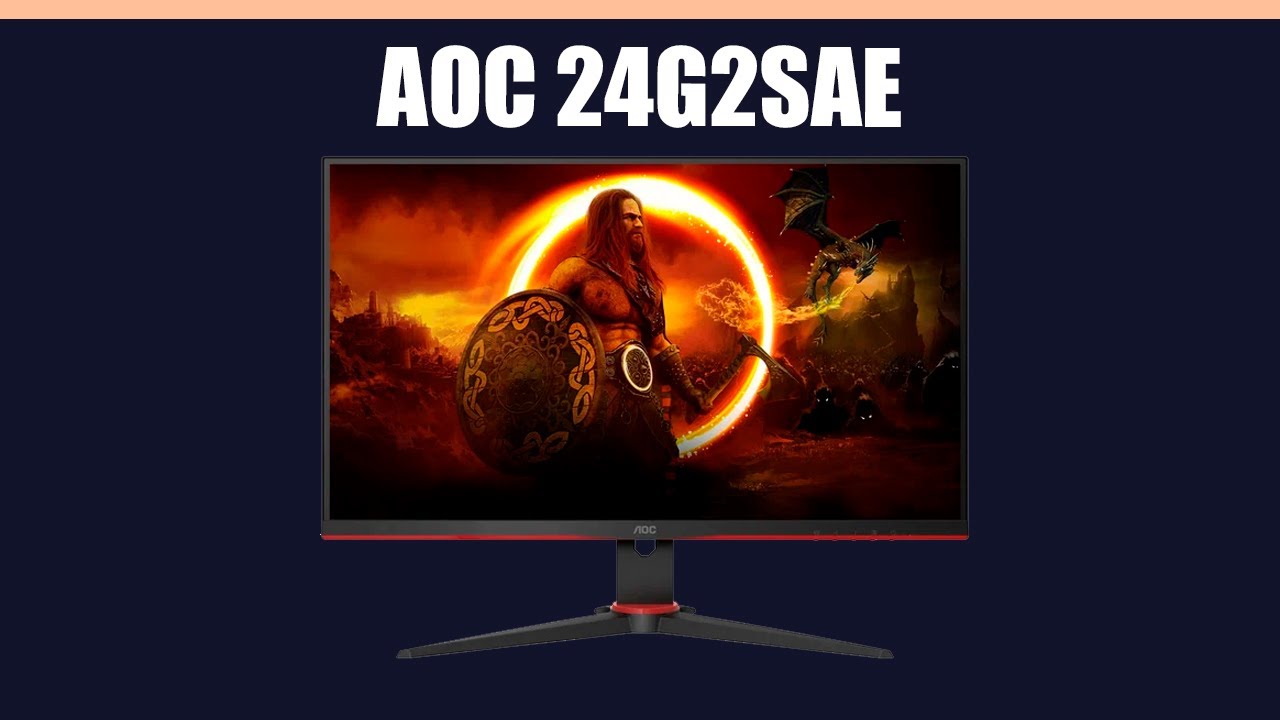 Монитор AOC 24G2SAE - YouTube