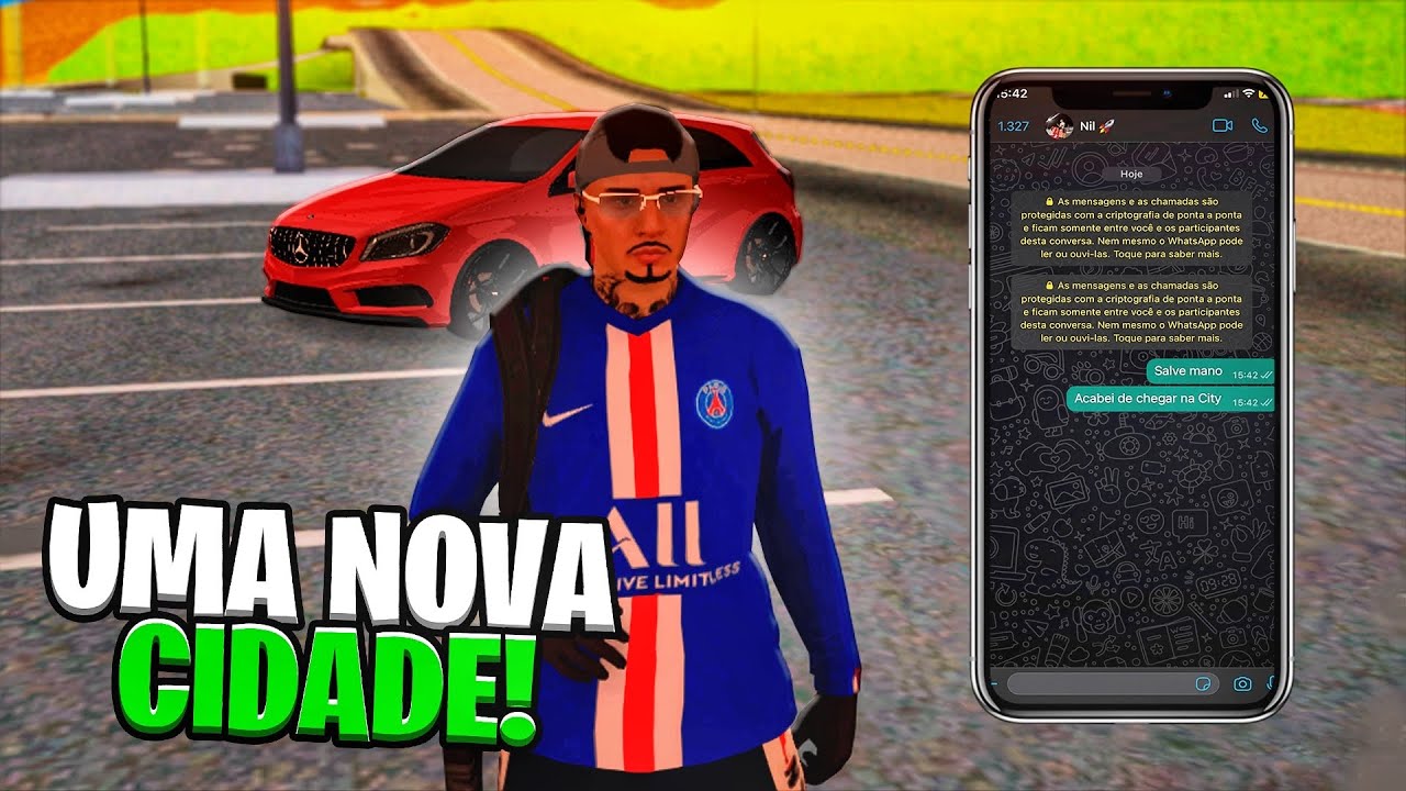 FINALMENTE JOGUEI EM UMA DAS MELHORES CIDADES DO SAMP ATUALMENTE - GTA ...
