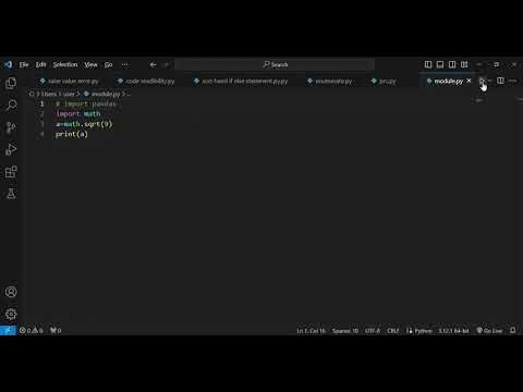 #module in python in Nepali - YouTube