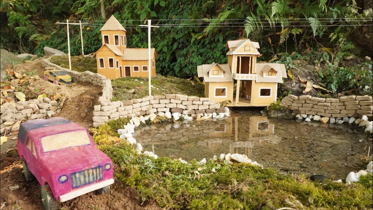 DIY Miniature House | 10 Minute DIY Miniature Craft #diy - YouTube